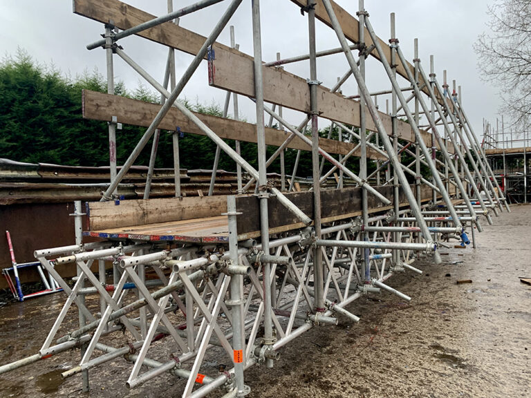 Hawarden Station - Lea Scaffolding